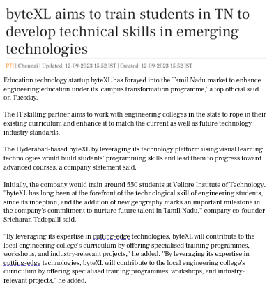 Experiential learning online platform for IT programming aspirants